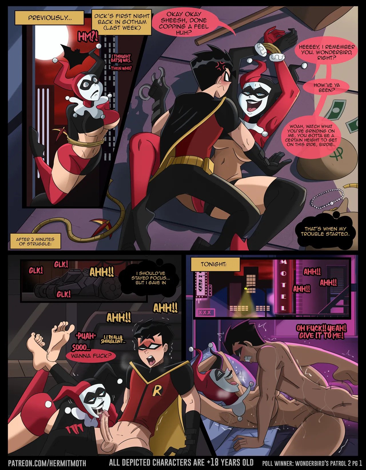 [HermitMoth] Harley x Robin: Wonderbird’s Patrol 2 (Batman) - 1.CHAPTER ...